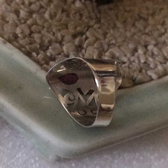 Vintage | Jewelry | Vintage 925 Rough Tourmaline Ring | Poshmark